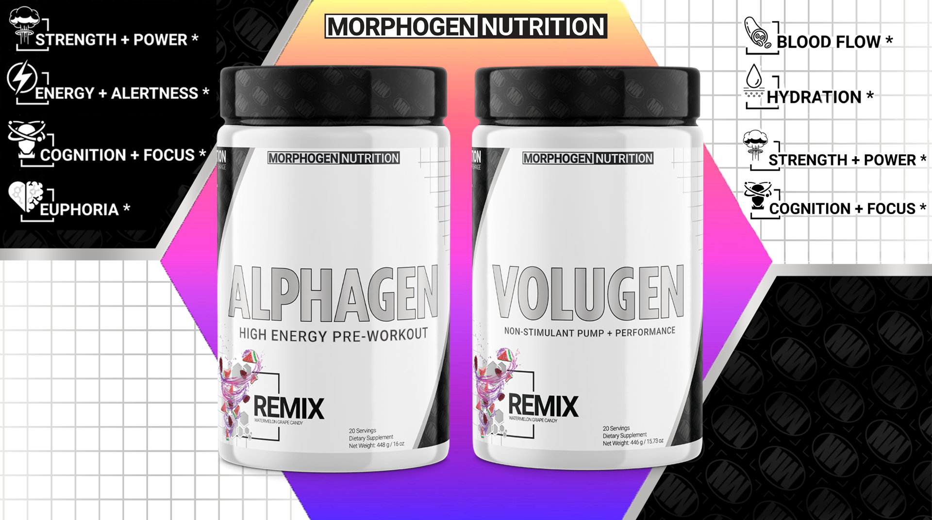Take the guesswork out of pre-workout stacking – Morphogen Nutrition