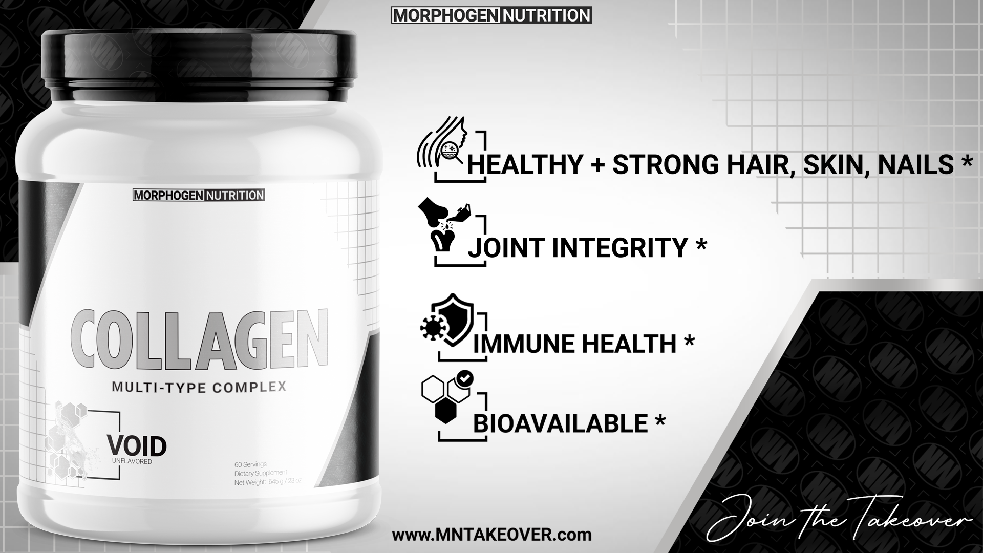 COLLAGEN – Multiple Types are Better! – Morphogen Nutrition