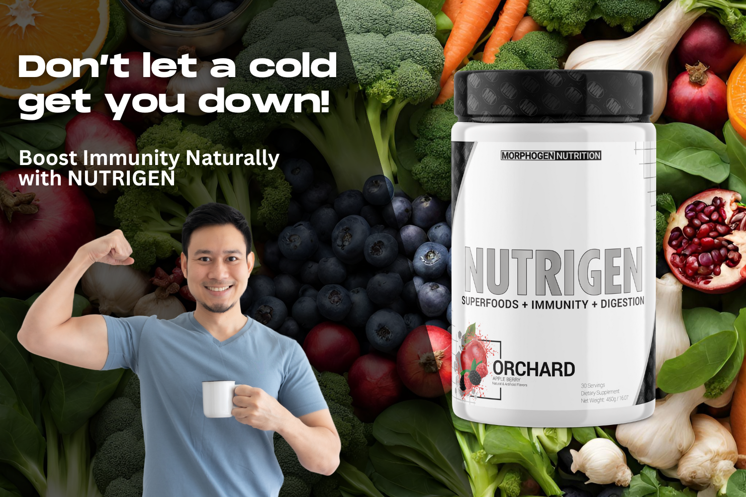 Don't Let a Cold Get You Down! Boost Immunity Naturally with NUTRIGEN ...